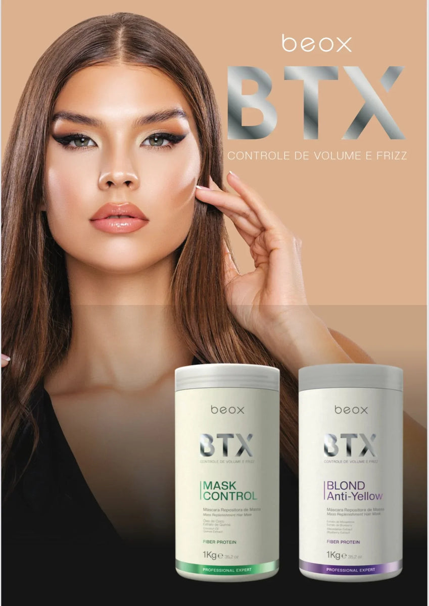 BTX Mask Control Tame & Smooth: Frizz Control for All Hair. 2 units ...